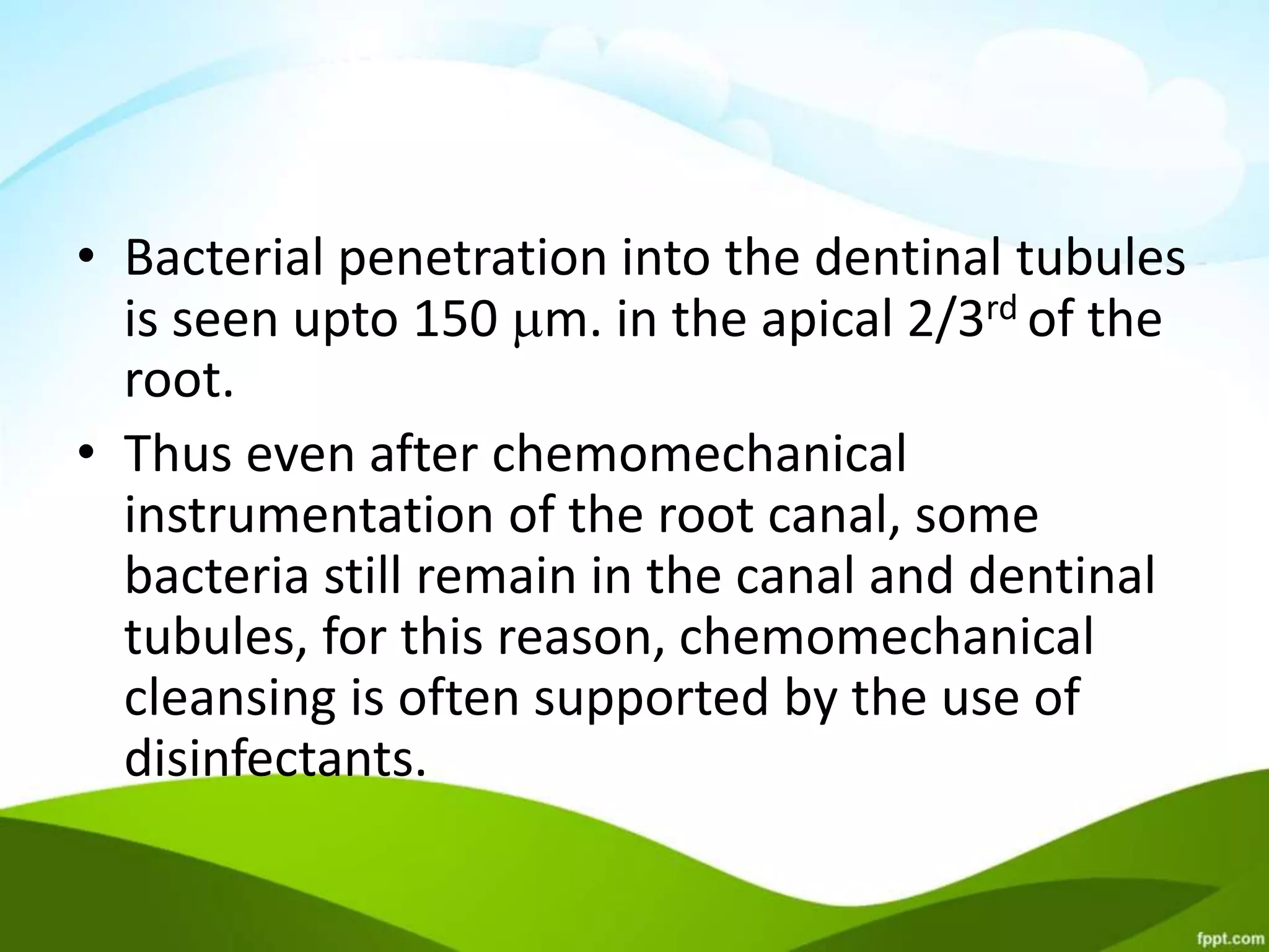 The Smear layer in endodontics | PPTX