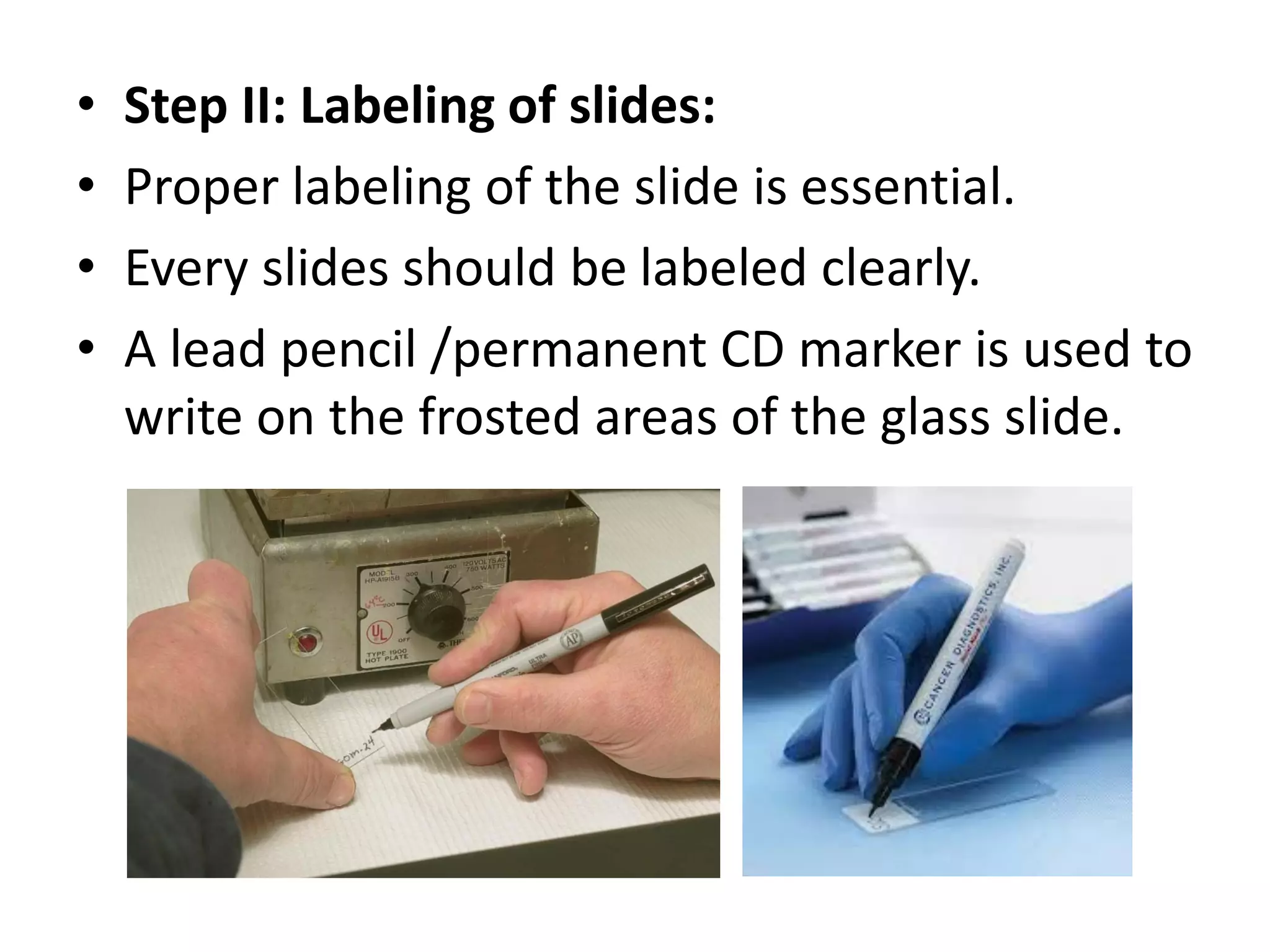 Bacterial Smear preparation | PDF