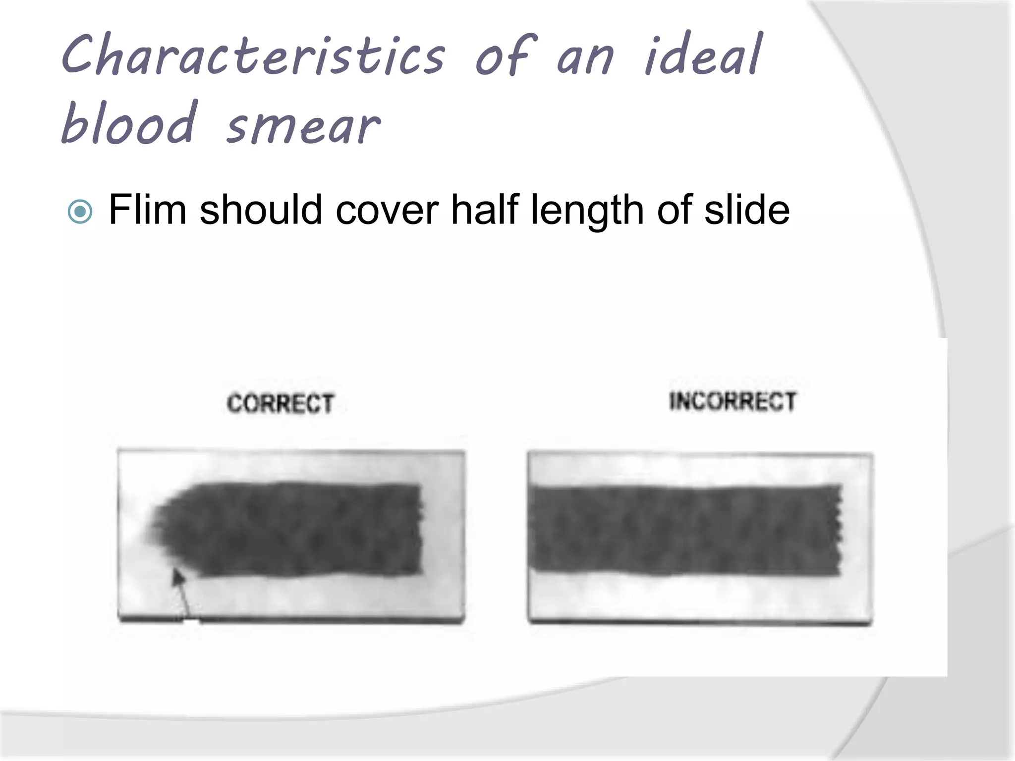 Smear preparation for differential leucocyte count | PPT