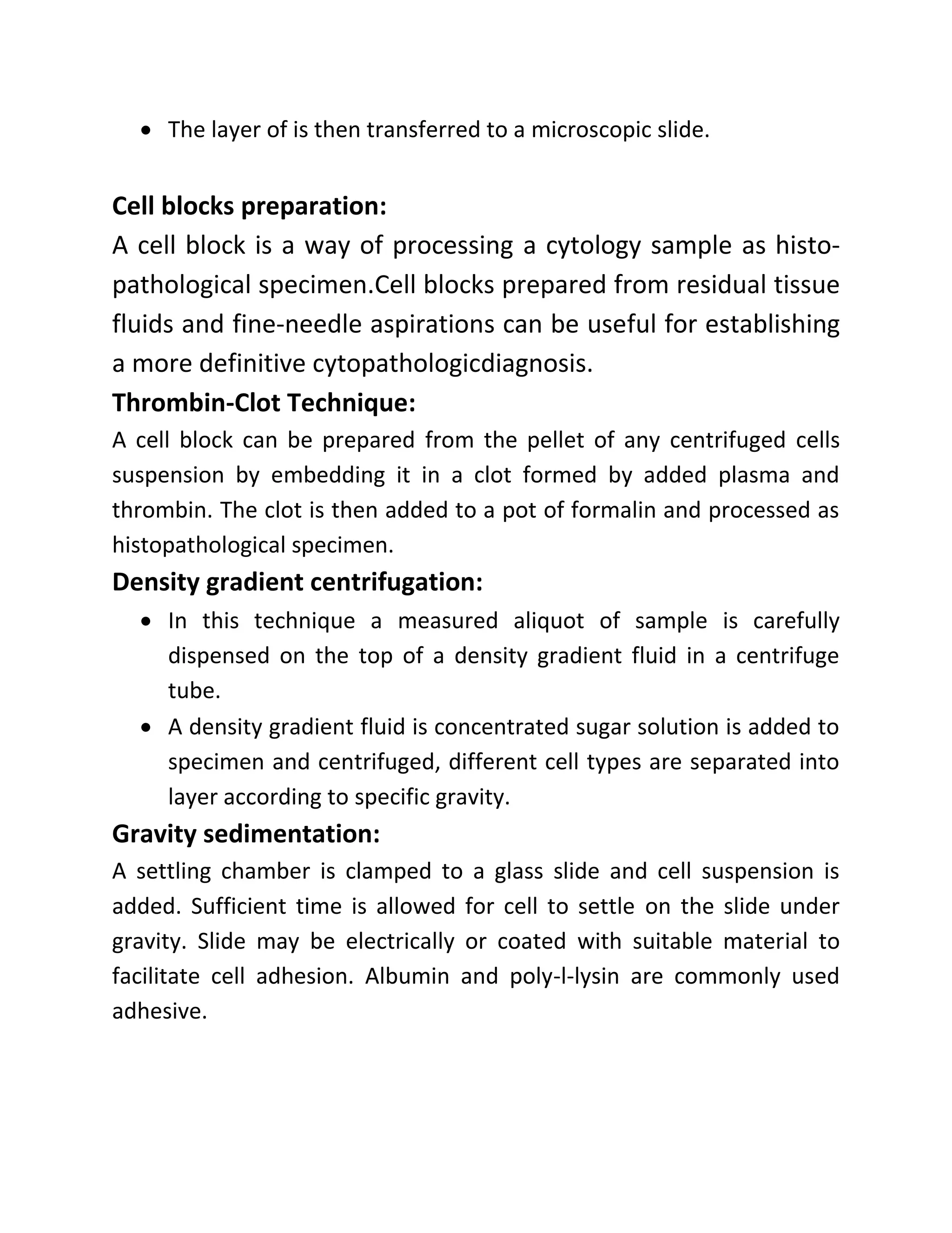 Smear preparation techniques | PDF