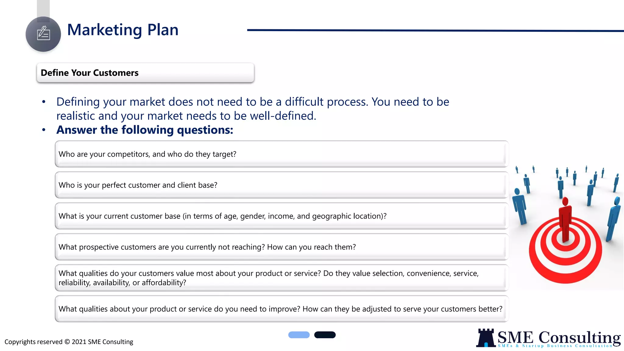 SME Consulting - Marketing Plan | PPT