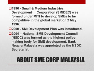SME Corp.Malaysia | PPTX