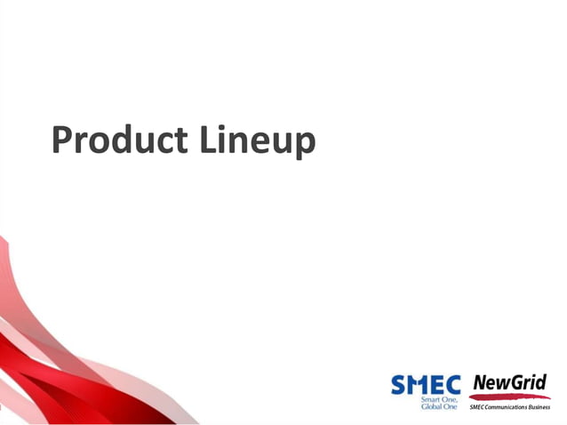 SMEC Communication Products Overviews | PPT