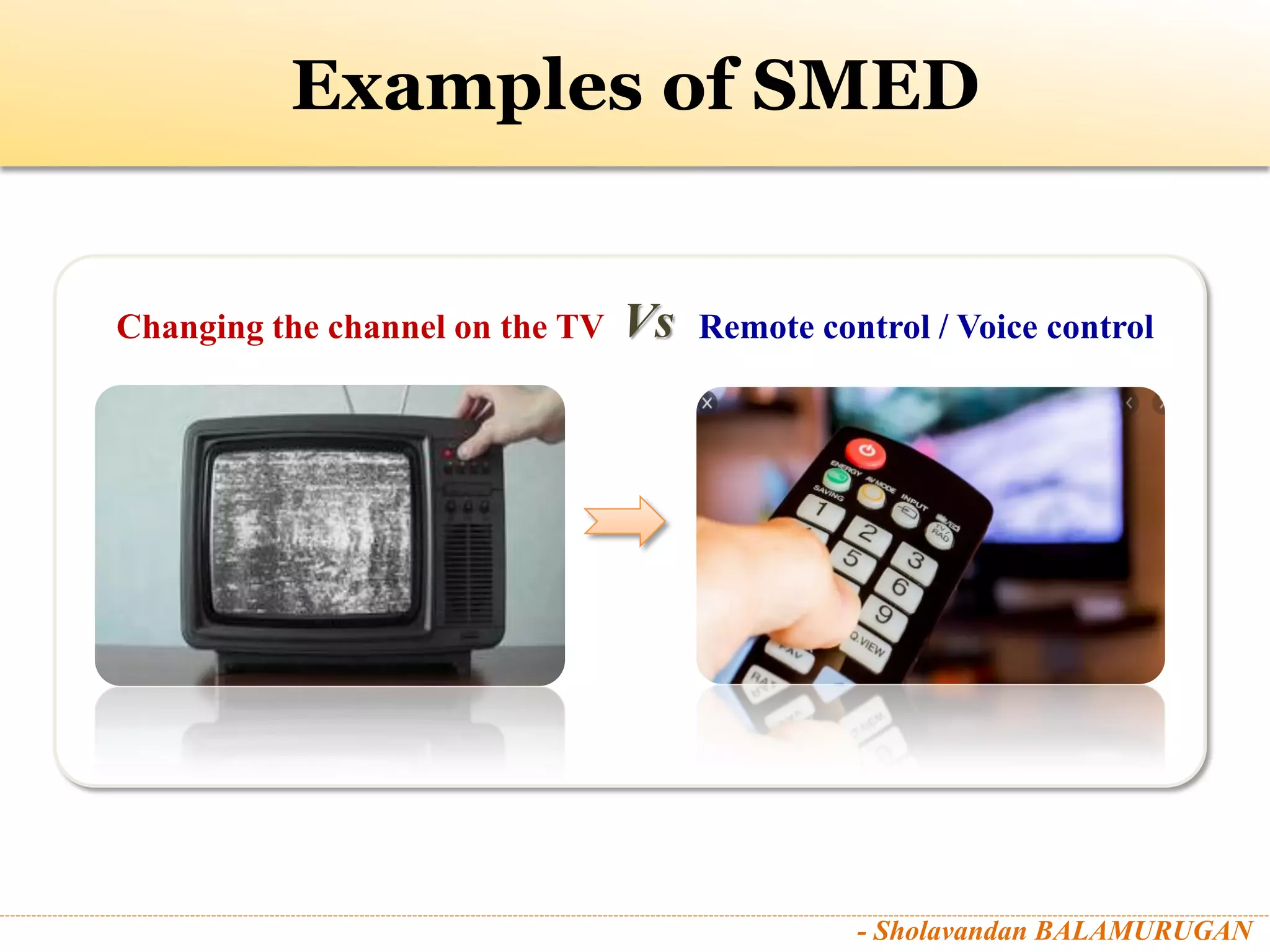 SMED - Single Minute Exchange of Dies | PDF
