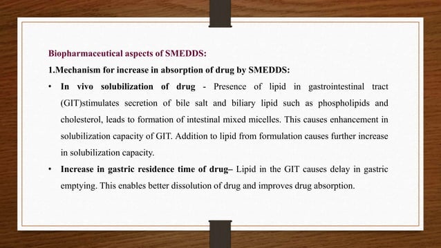 SMEDDS- Self Micro Emulsifying Drug Delivery System.pptx