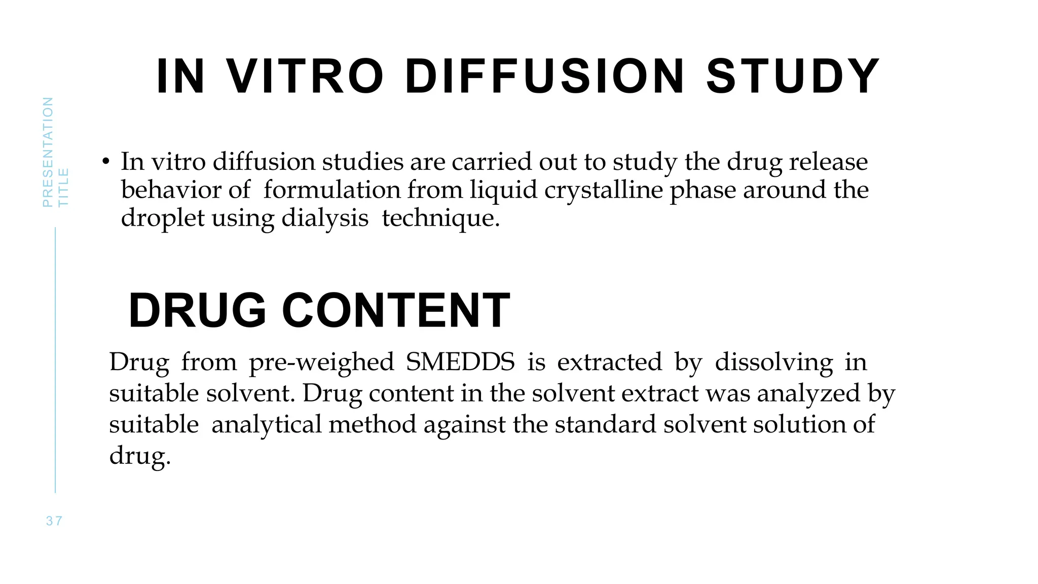 self micro emulsifying drug delivery system | PPTX