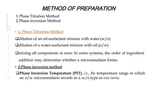 Self Micro Emulsifying Drug Delivery System Pptx Digestive Disorders Diseases And Conditions