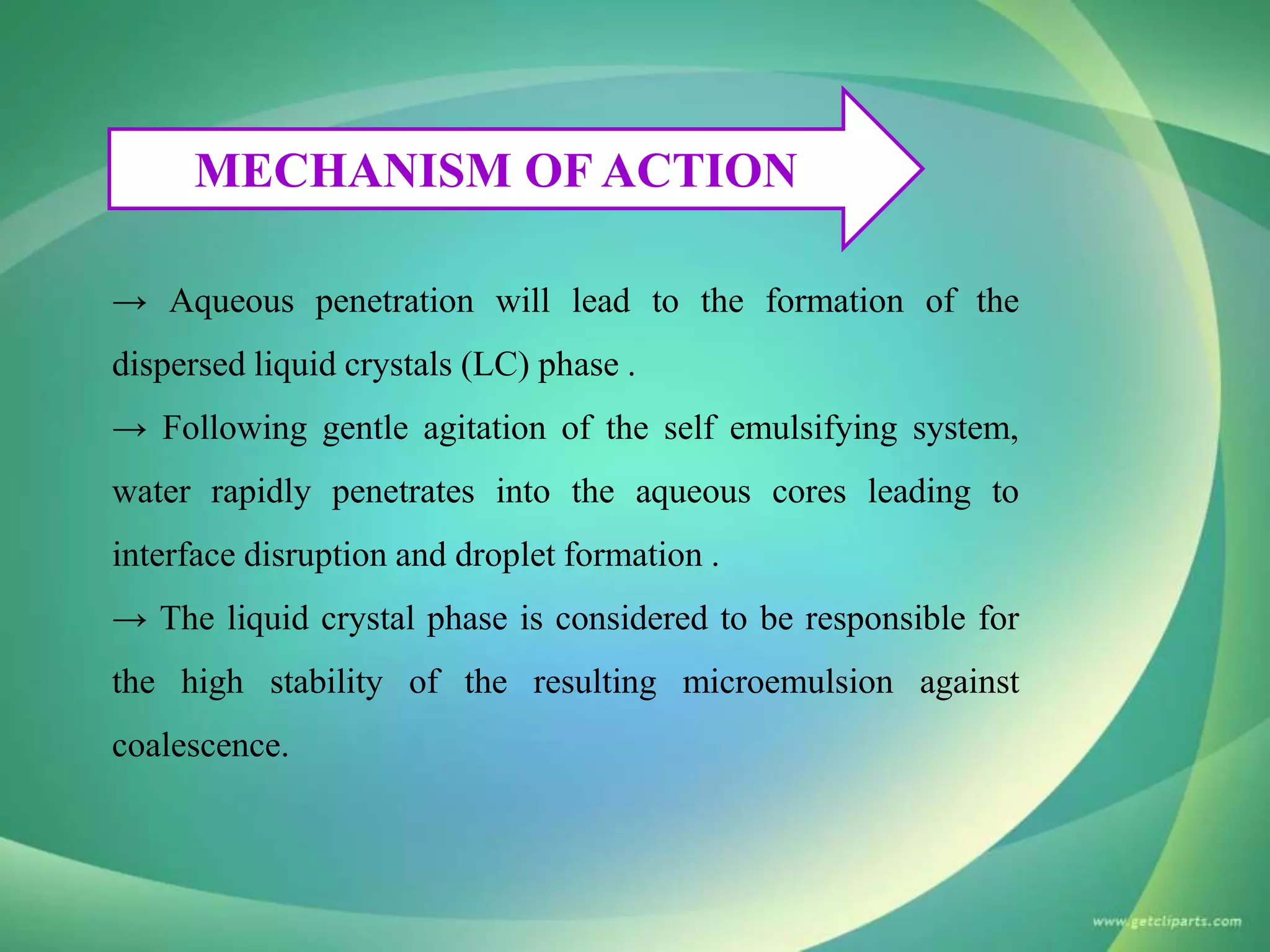Self-Micro Emulsifying Drug Delivery System | PPTX