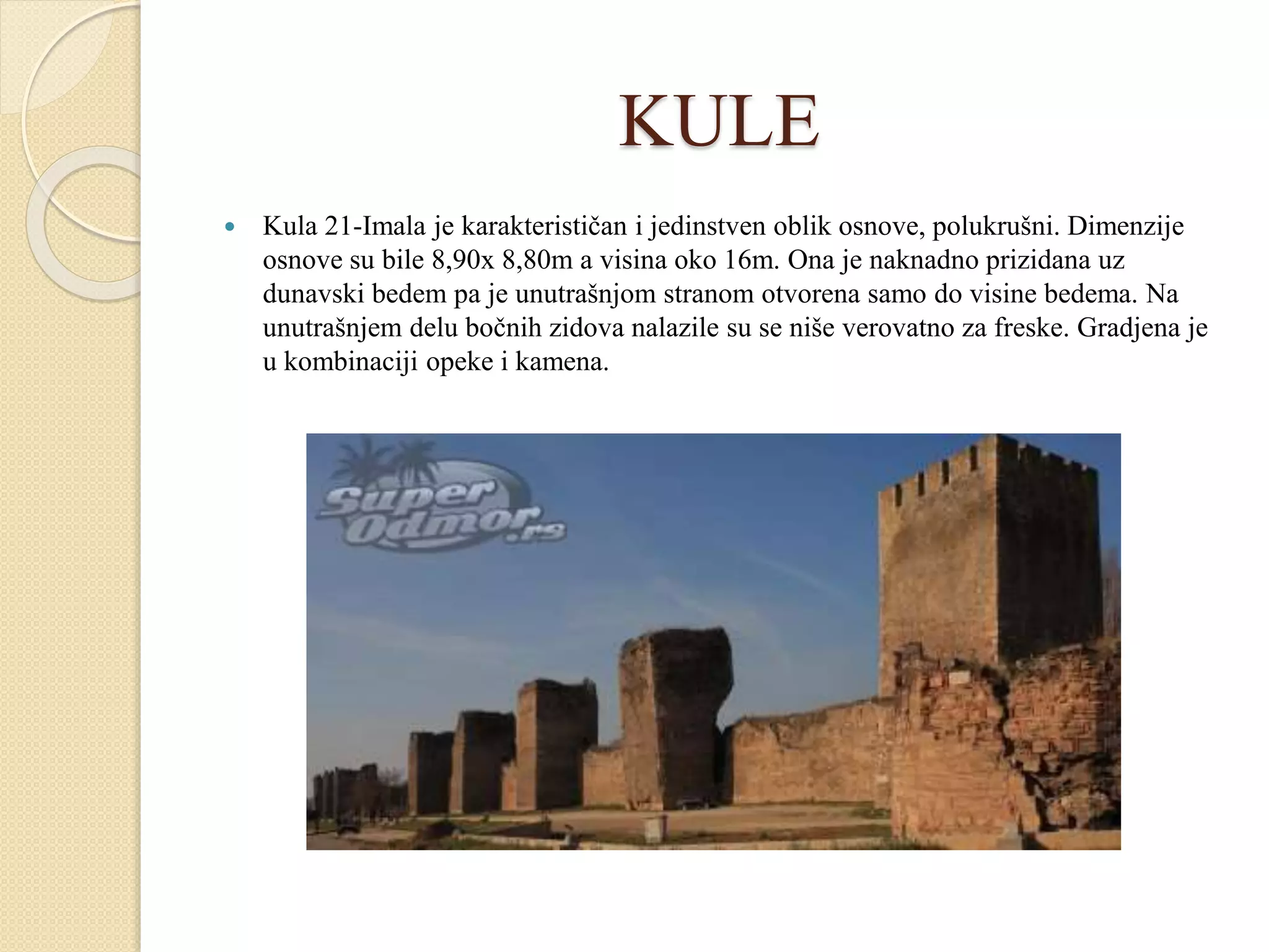 Smederevska tvrdjava | PPTX