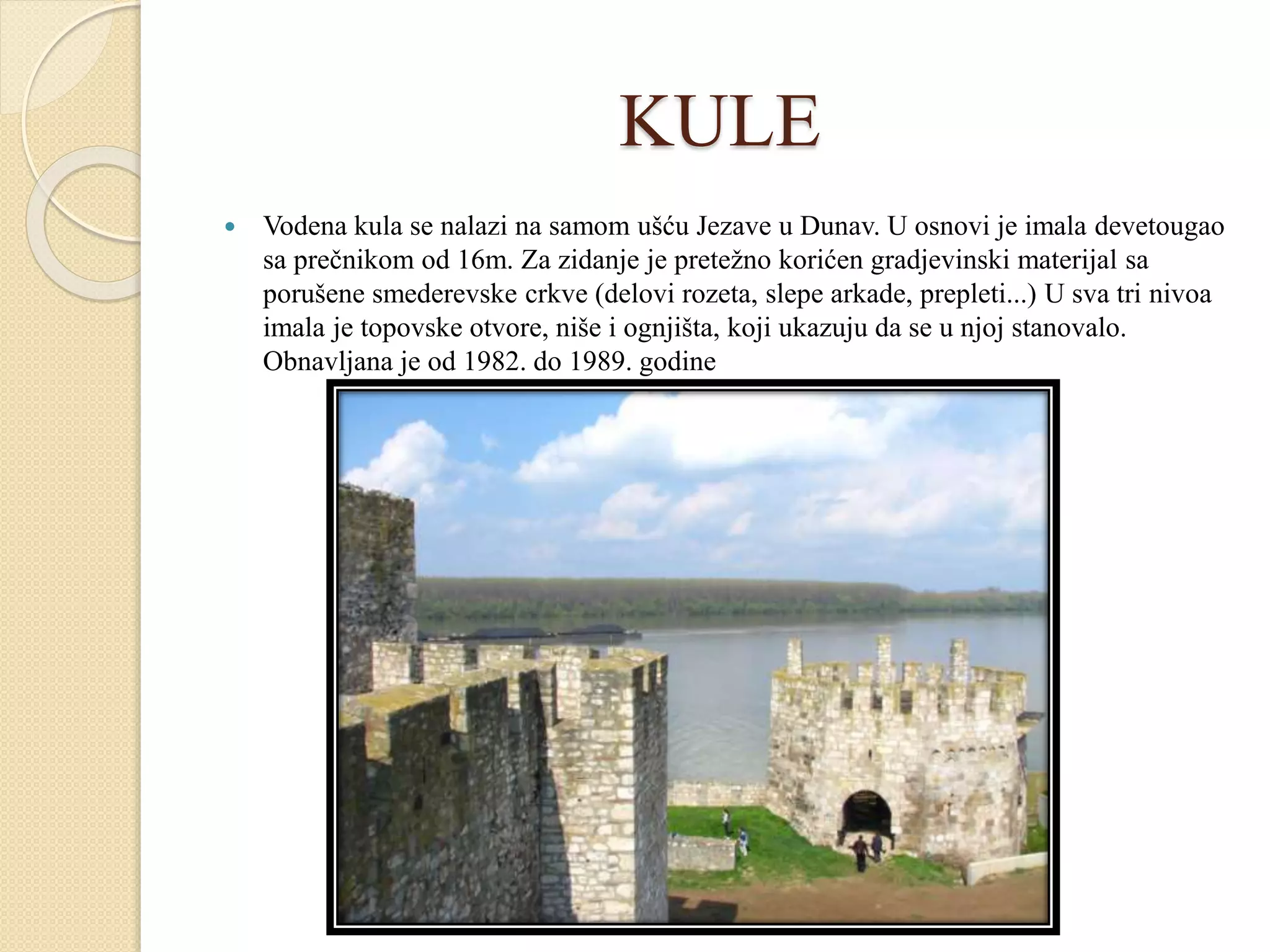 Smederevska tvrdjava | PPTX