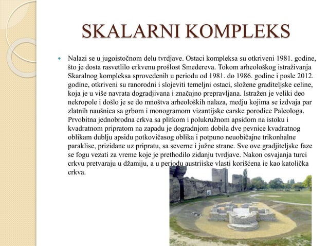 Smederevska tvrdjava | PPTX