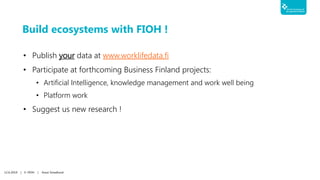 Smedlund presentation VTT SmartHealth Ecosystem Event 12.6.2019