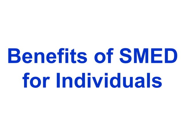 Smed training | PPT