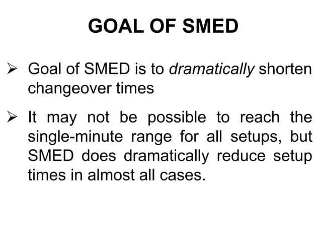 Smed training | PPT