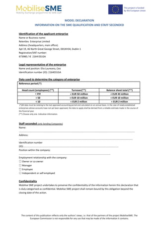 Sme & employment relationship declaration template relentless.docx ...