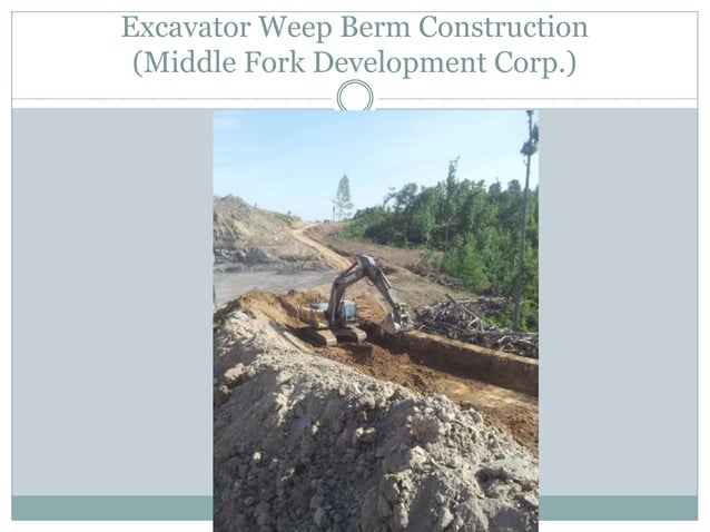 Using Weep Berms to Control Water Quality by Richard Warner and Greg ...
