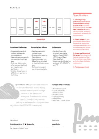 The Enterprise File Fabric for OpenIO | PDF