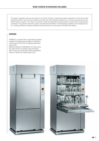 Smeg laboratory glassware washers | PDF
