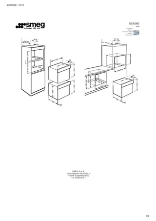 Smeg microwave sc45 m2 sn 41006 | PDF