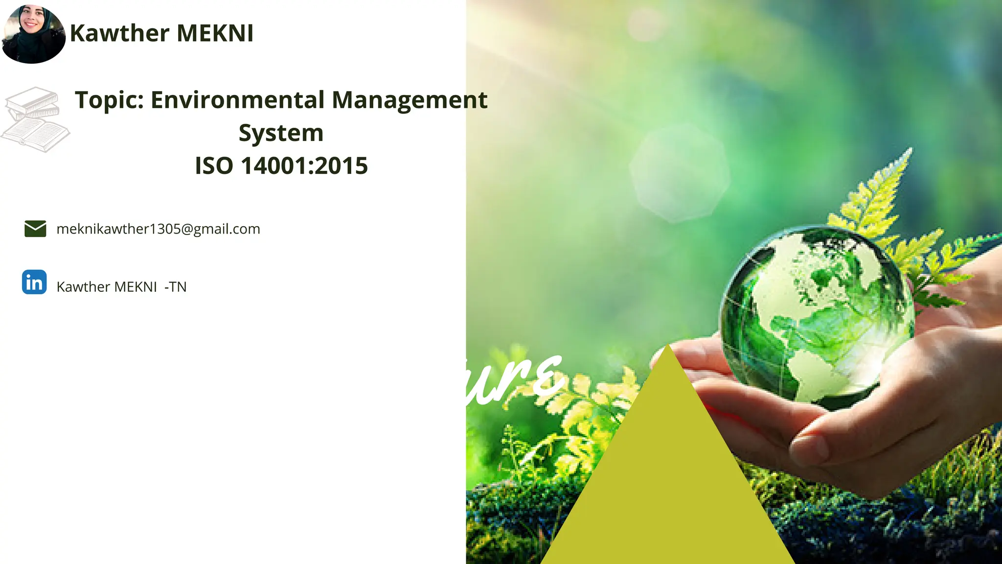 Environmental Management System - ISO 14001:2015- | PDF