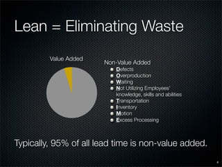 SME Lean Presentation | PDF