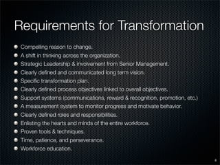 SME Lean Presentation | PDF