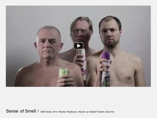 Frederik Duerinck en Marcel van Brakel (Sense of Smell) @ Cross Media Café 'Uit het lab' | PPT