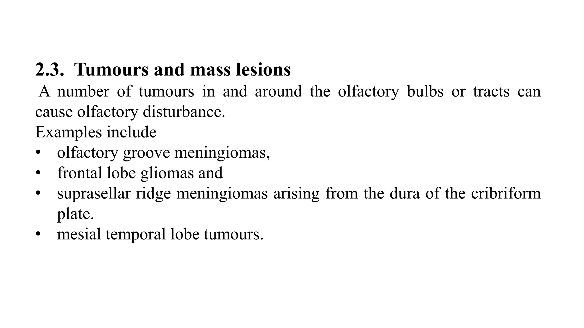 Disorders of Olfaction | PPTX