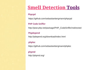 Smelling your code | PPT