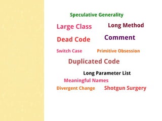 Smelling your code | PPT