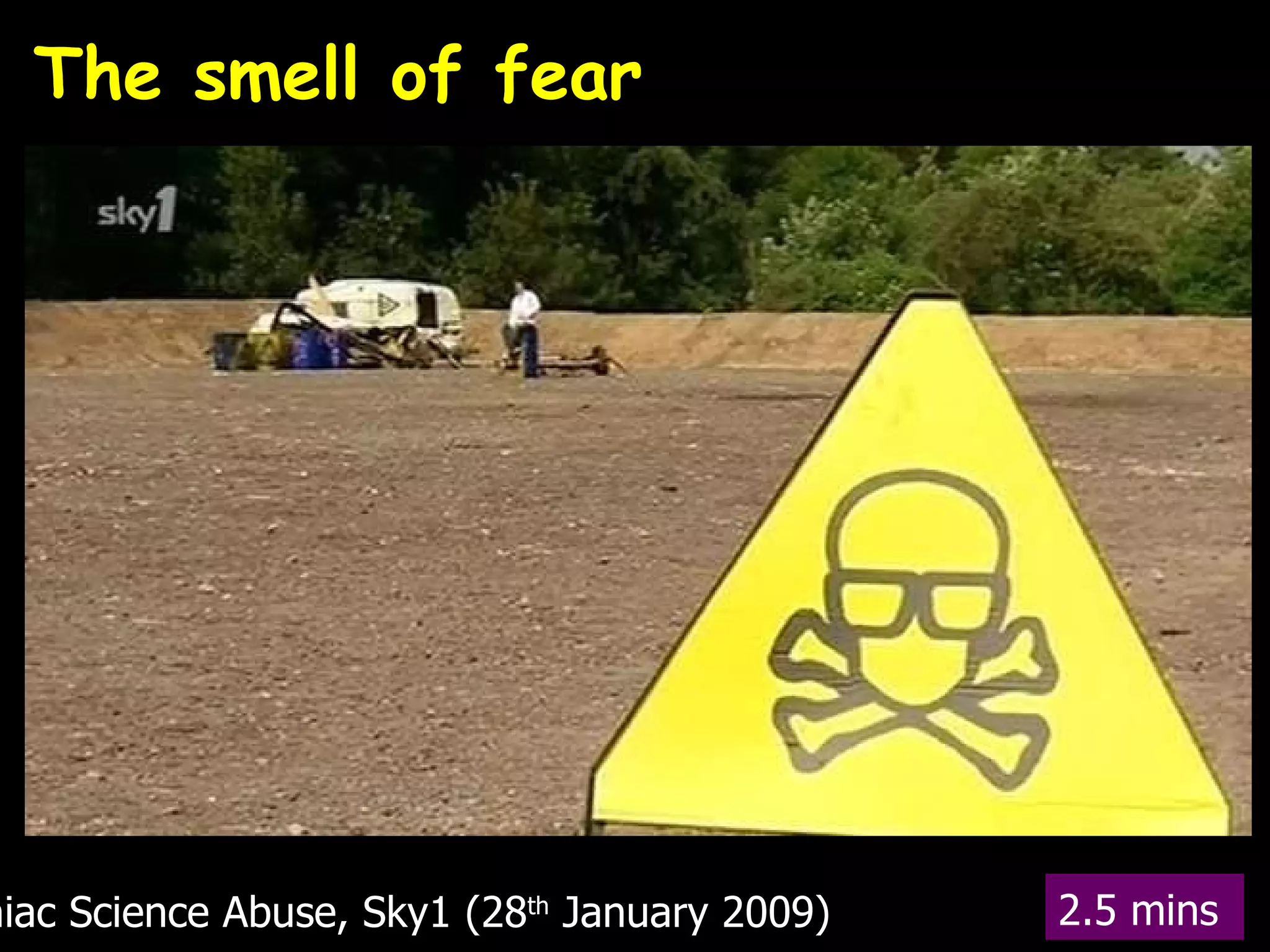 Experimental design: smell of fear | PPT | Educational Assessment ...
