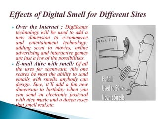 Smell technology | PPTX