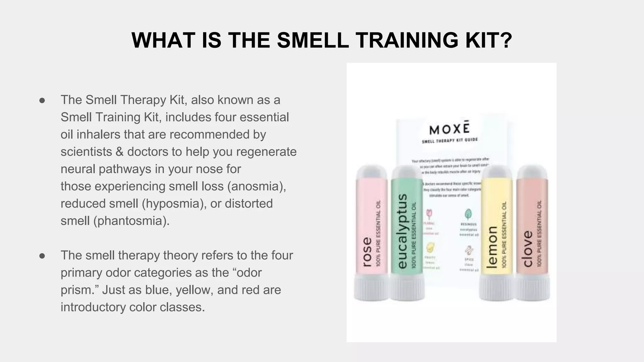 Smell Theraphy Kit | PPTX