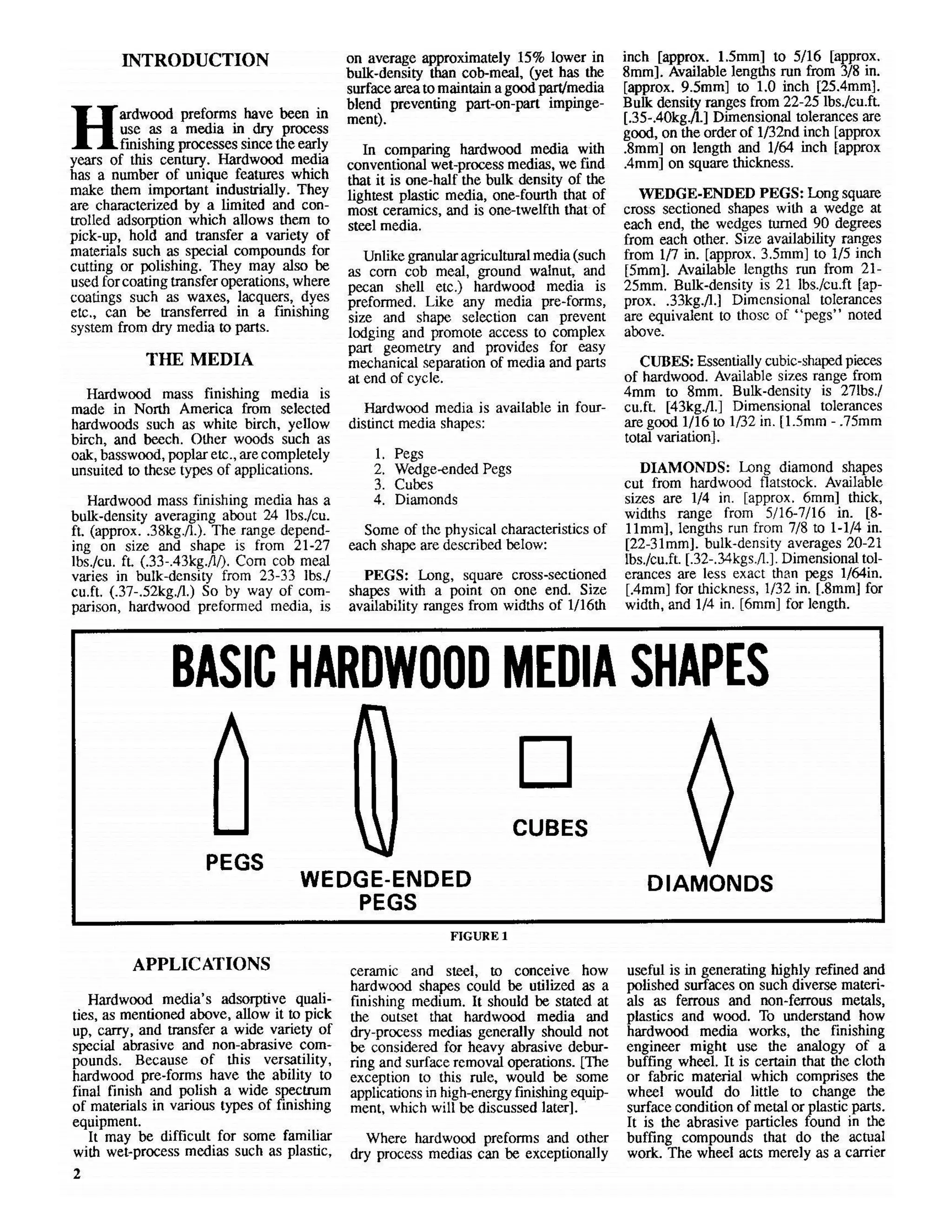 Sme mr 85 hardwood media dry process applucations | PDF
