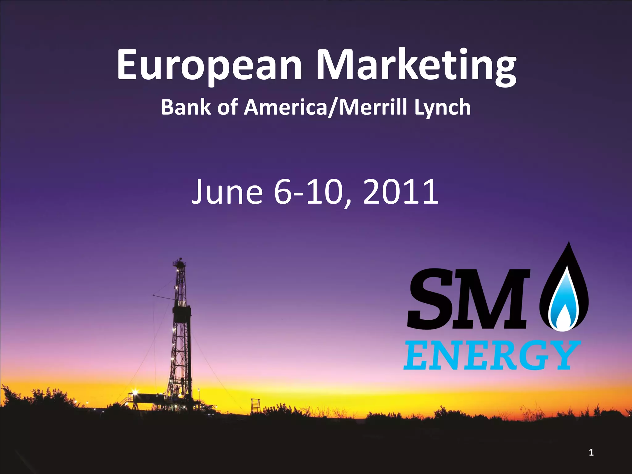 Sm energy eagleford overview | PDF