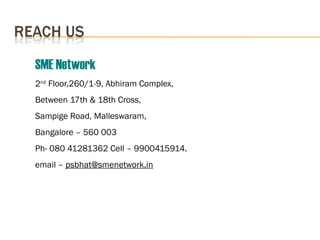 SME Network | PPT