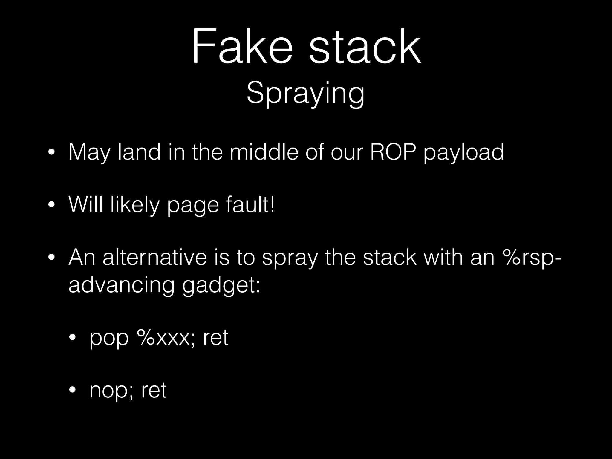 Linux SMEP bypass techniques | PPT