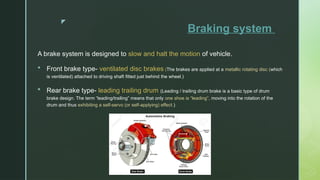 Car Toyota fortuner with its specification | PPTX