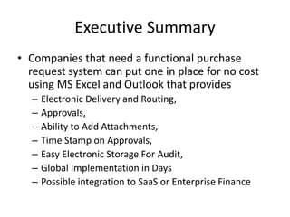 Purchase Request Process For Small to Medium Sized Company | PPTX