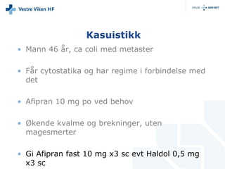 Smerte og kvalme made easy 2019 v2 | PPT