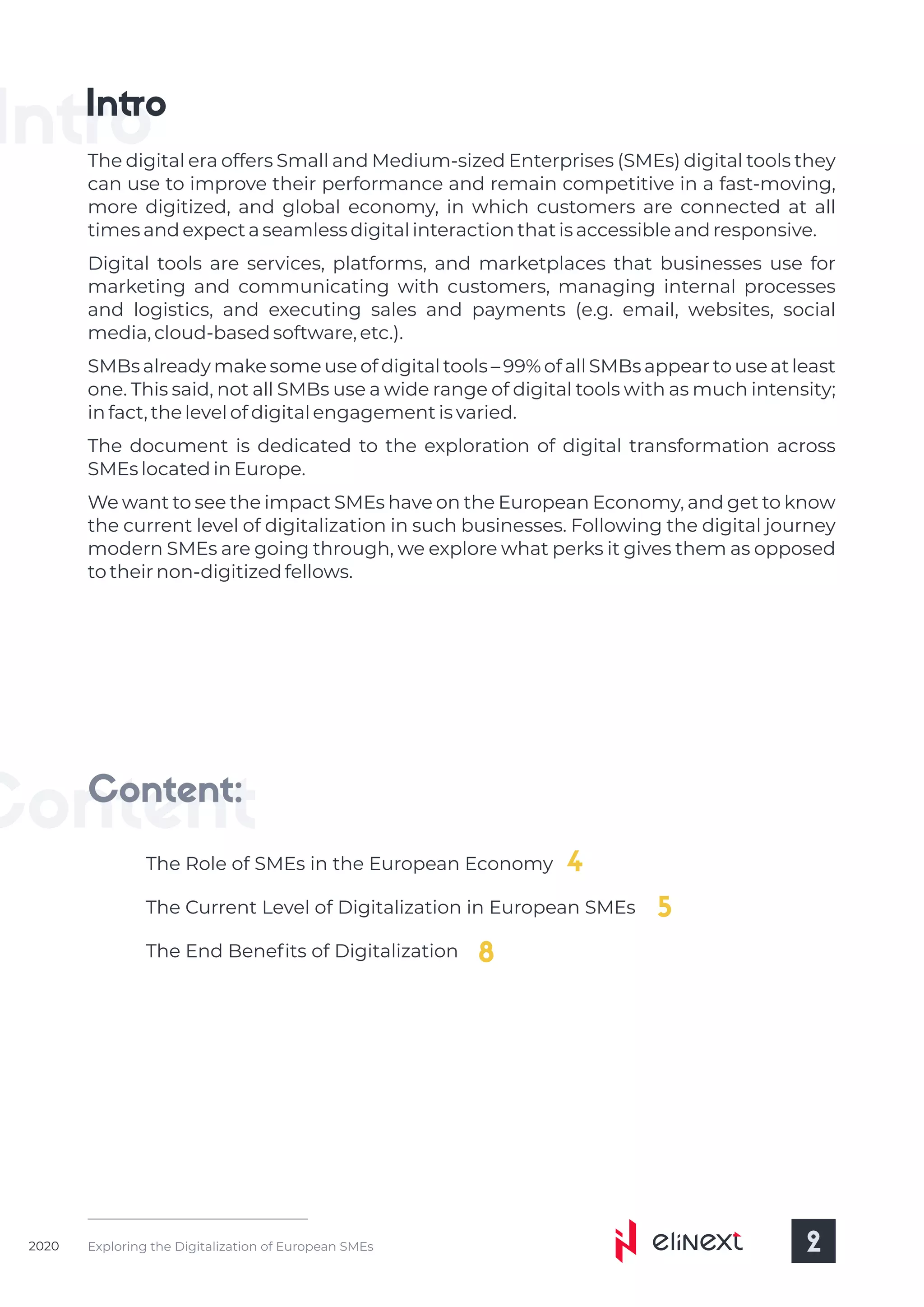 The Digitalization of European SMEs | PDF | Small and Medium-sized ...
