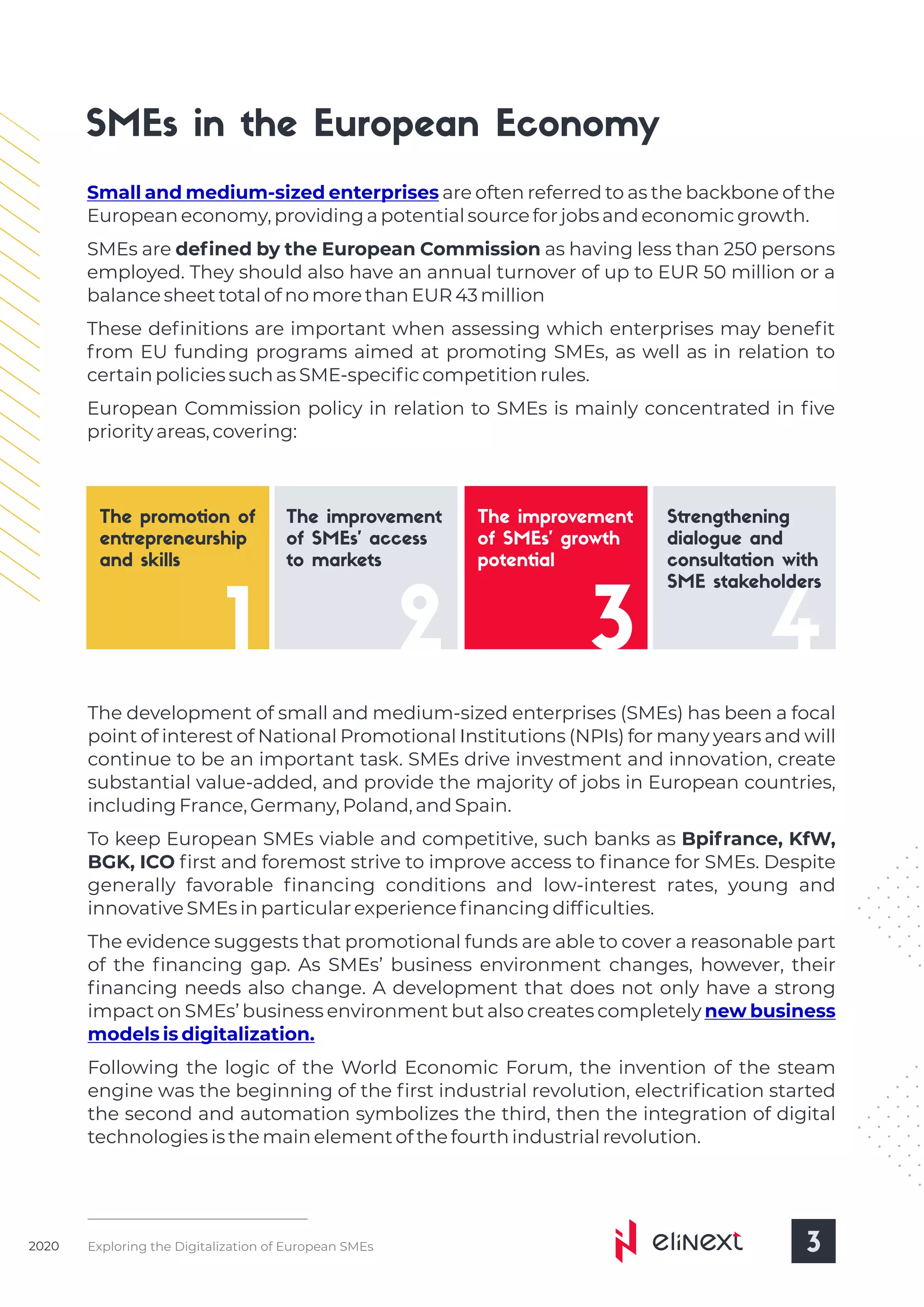 The Digitalization of European SMEs | PDF | Small and Medium-sized Business | Business