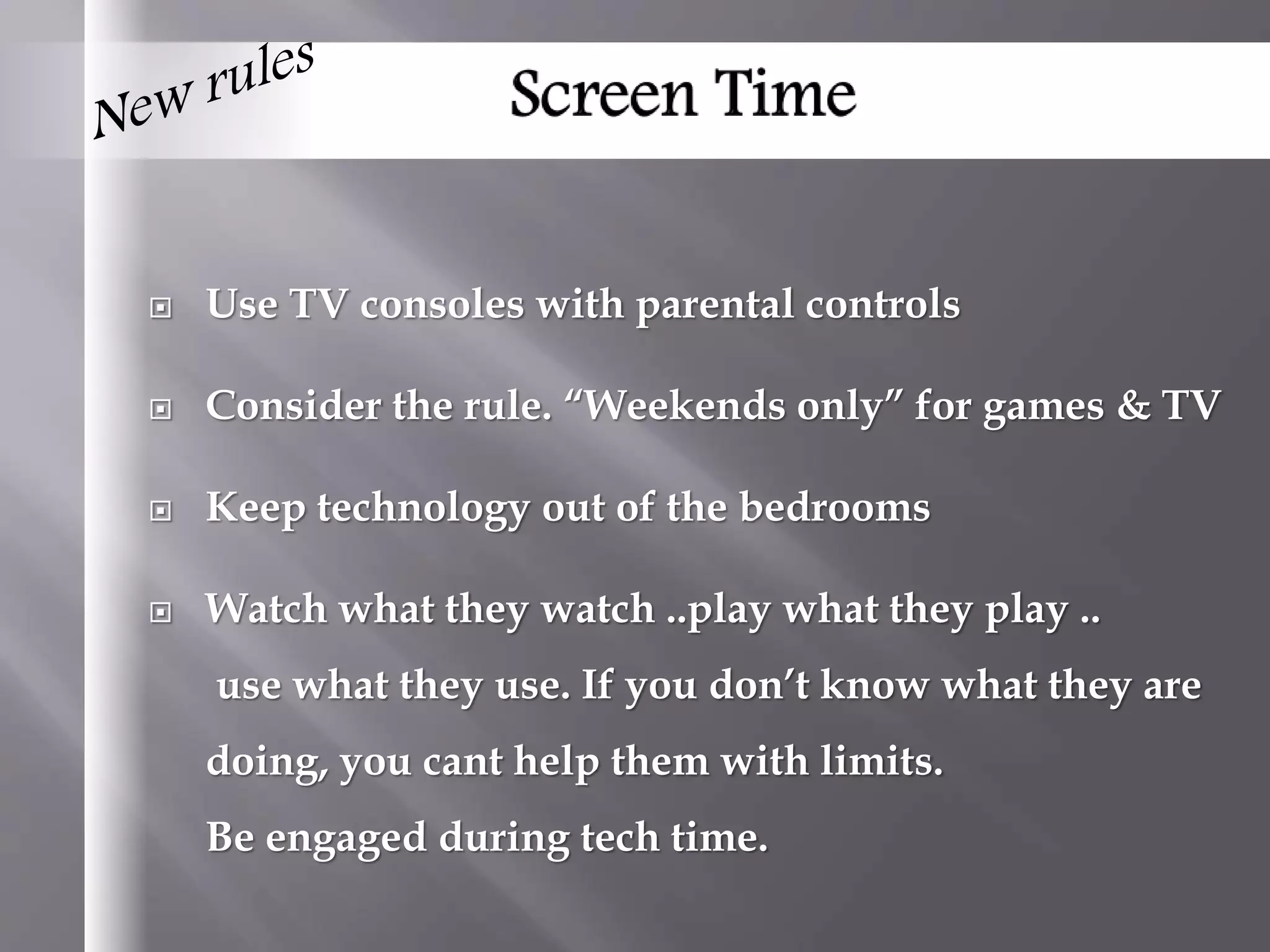 Managing Screen Time | PPTX