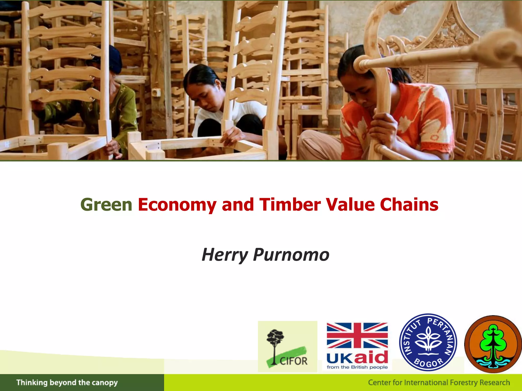 Green Economy and Timber Value Chains | PDF | Business | Business and ...