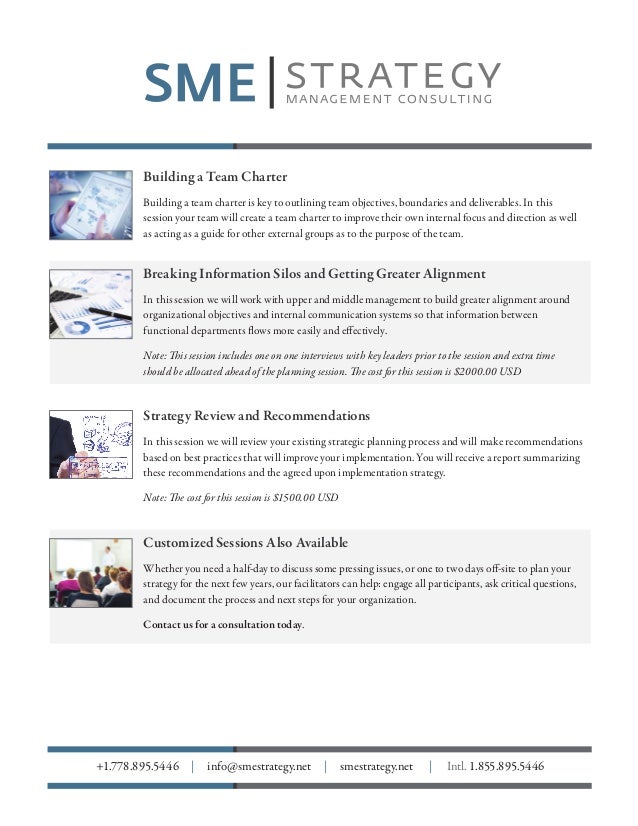 Sme strategy half day strategic planning workshops offsites
