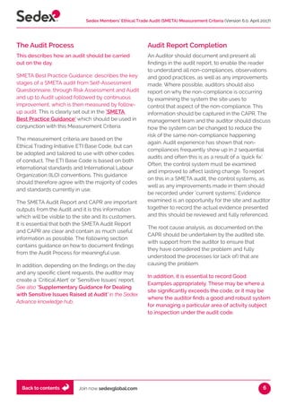 Sedex Members Ethical Trade Audit (SMETA) Measurement Criteria | PDF