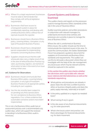 Sedex Members Ethical Trade Audit (SMETA) Measurement Criteria | PDF