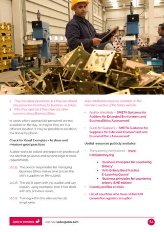 Sedex Members Ethical Trade Audit (SMETA) Measurement Criteria | PDF