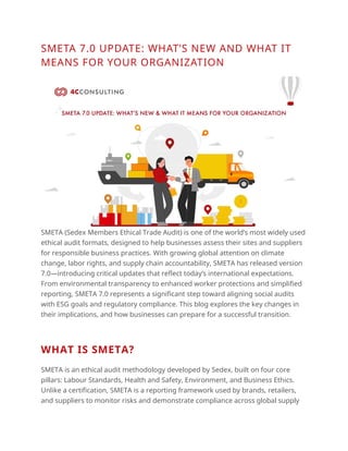 SMETA 7.0 UPDATE - WHAT’S NEW AND WHAT IT MEANS FOR YOUR ORGANIZATION.docx