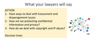 Social Media Ethics and Law in Higher Education | PDF
